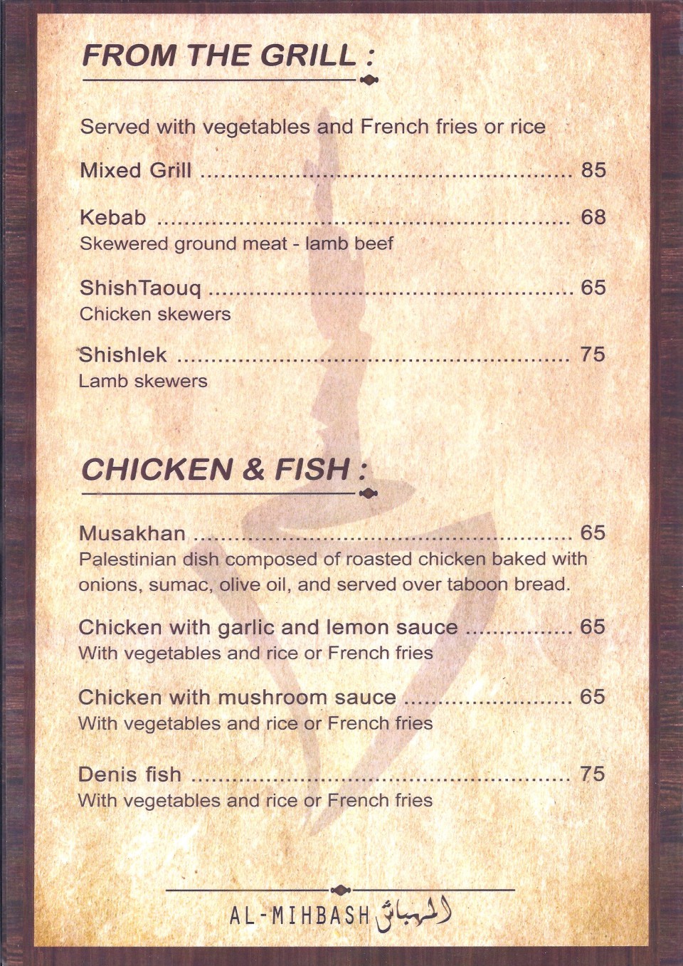 » Menu MihbashAlternative Tours Jerusalem